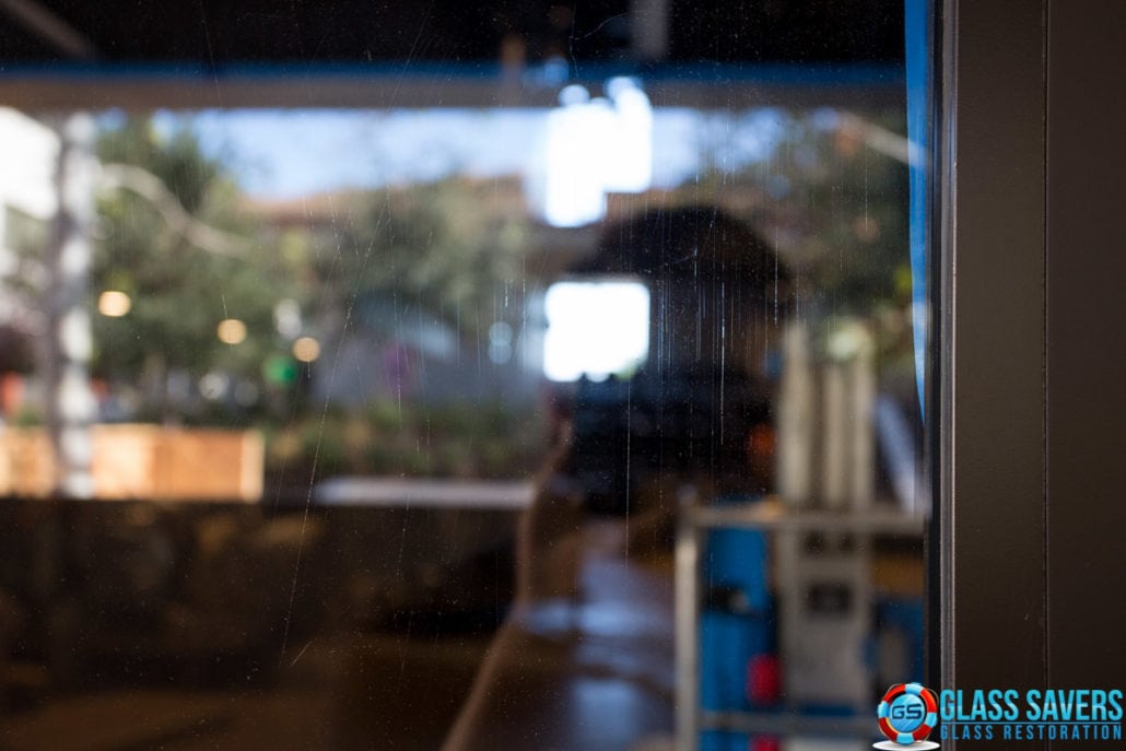 Fabrication Debris Scratches Removed – Glass Savers | Scratched Glass ...
