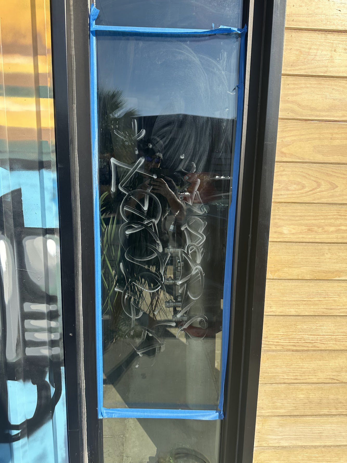 Window Graffiti Removal (Austin, TX) – Glass Savers | Scratched Glass ...